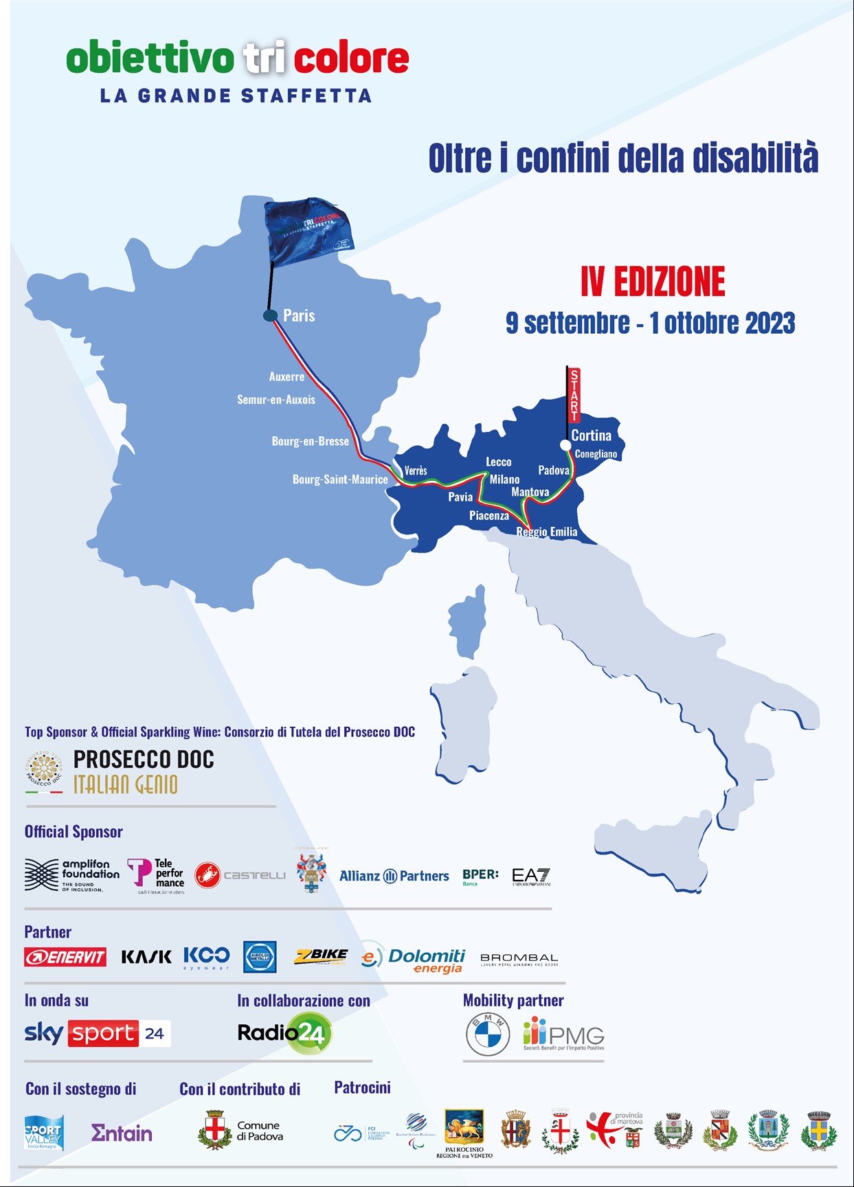 OBIETTIVO TRICOLORE: LA GRANDE STAFFETTA - IV EDIZIONE - Airoldi Metalli